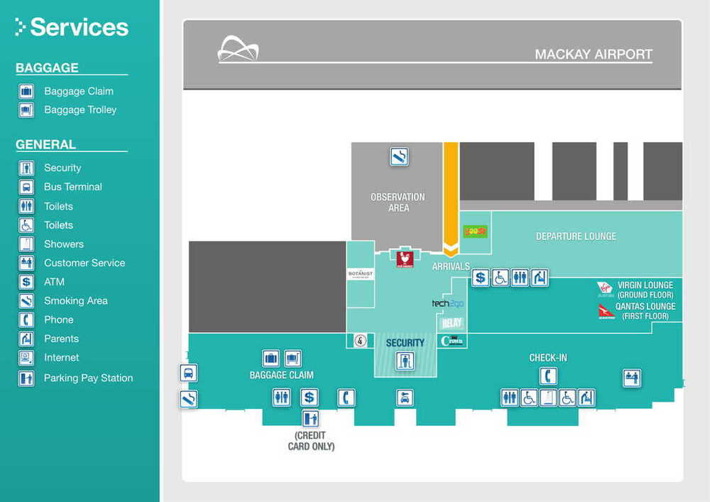 Maps » Mackay Airport
